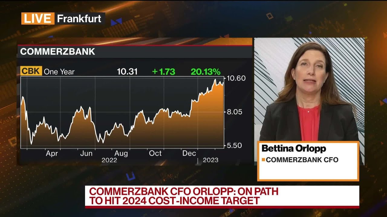 Commerzbank CFO Says 'Very Optimistic' for 2023, 2024 - YouTube
