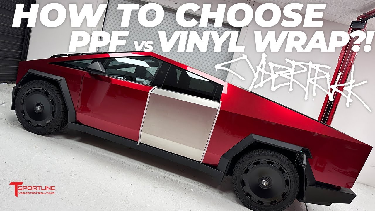 PPF vs Vinyl Wrap - Which Film is Right for your Cybertruck? We ...
