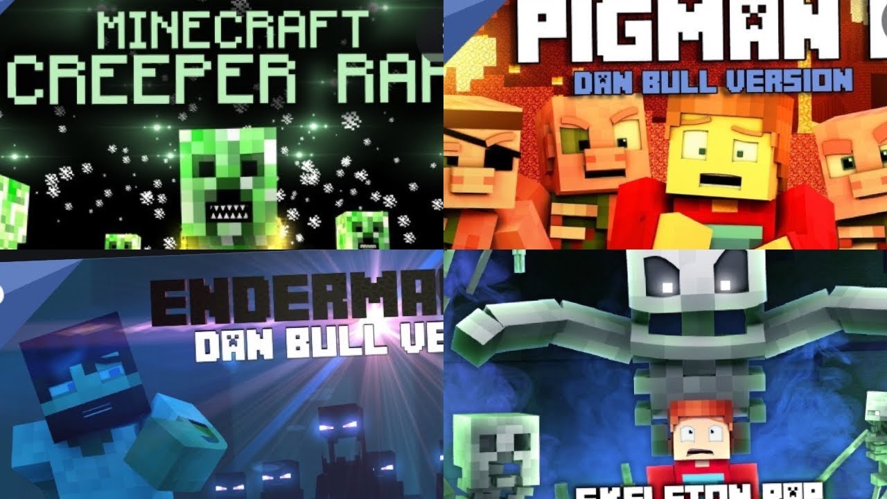 Every Dan bull Minecraft rap ranked from worst to best - YouTube