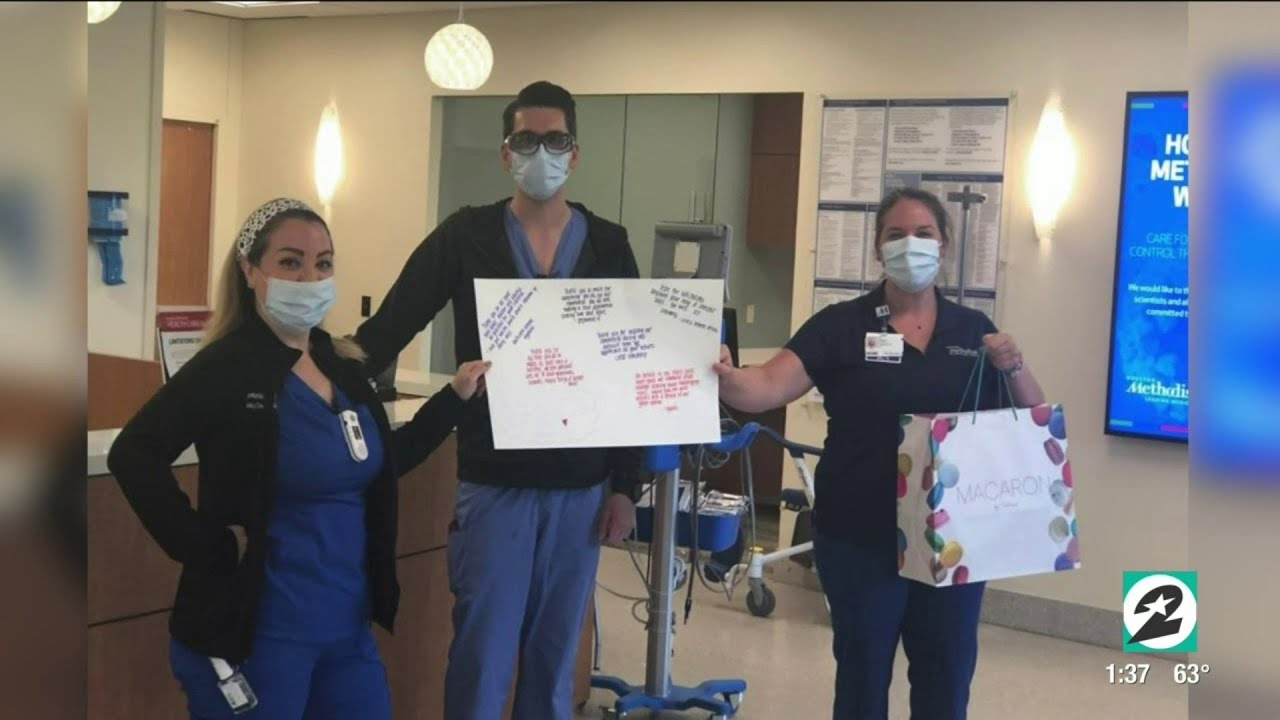 Houston dessert shop donates 5,000 macarons to critical essential ...