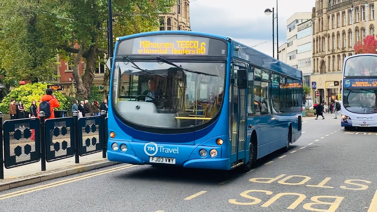TM Travel Bus 631 X EMT Skylink On 6 From Sheffield To Millhouses Tesco ...
