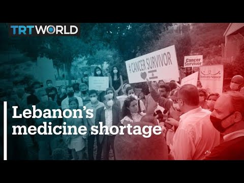 Lebanon's cancer patients dying without medicine - YouTube