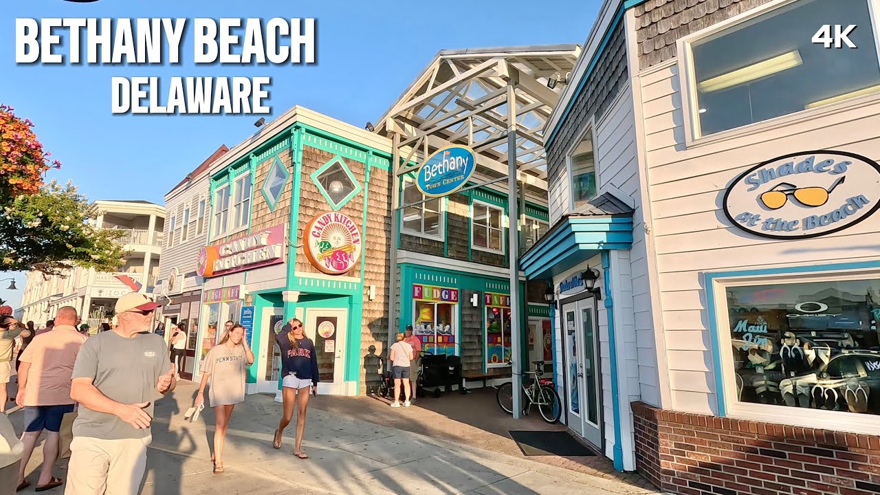 4K WALK | Bethany Beach walking tour 🇺🇸 SUMMER 2025 - YouTube