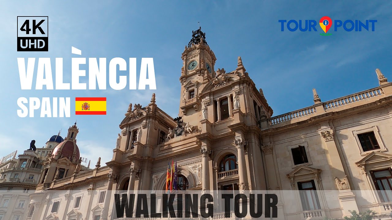 Walking Tour - Valencia, Spain 4K Ultra HD 2022 - YouTube