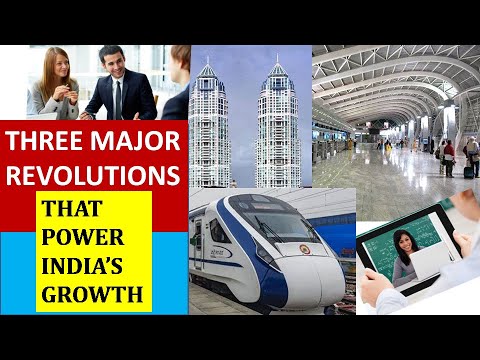 3 MAJOR REVOLUTIONS POWERING INDIA’S GROWTH - YouTube