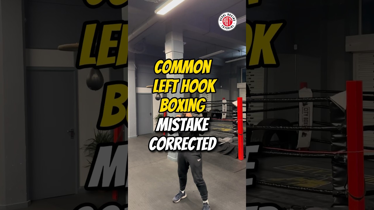 Left hook boxing mistake corrected #boxing #boxingtutorial # ...