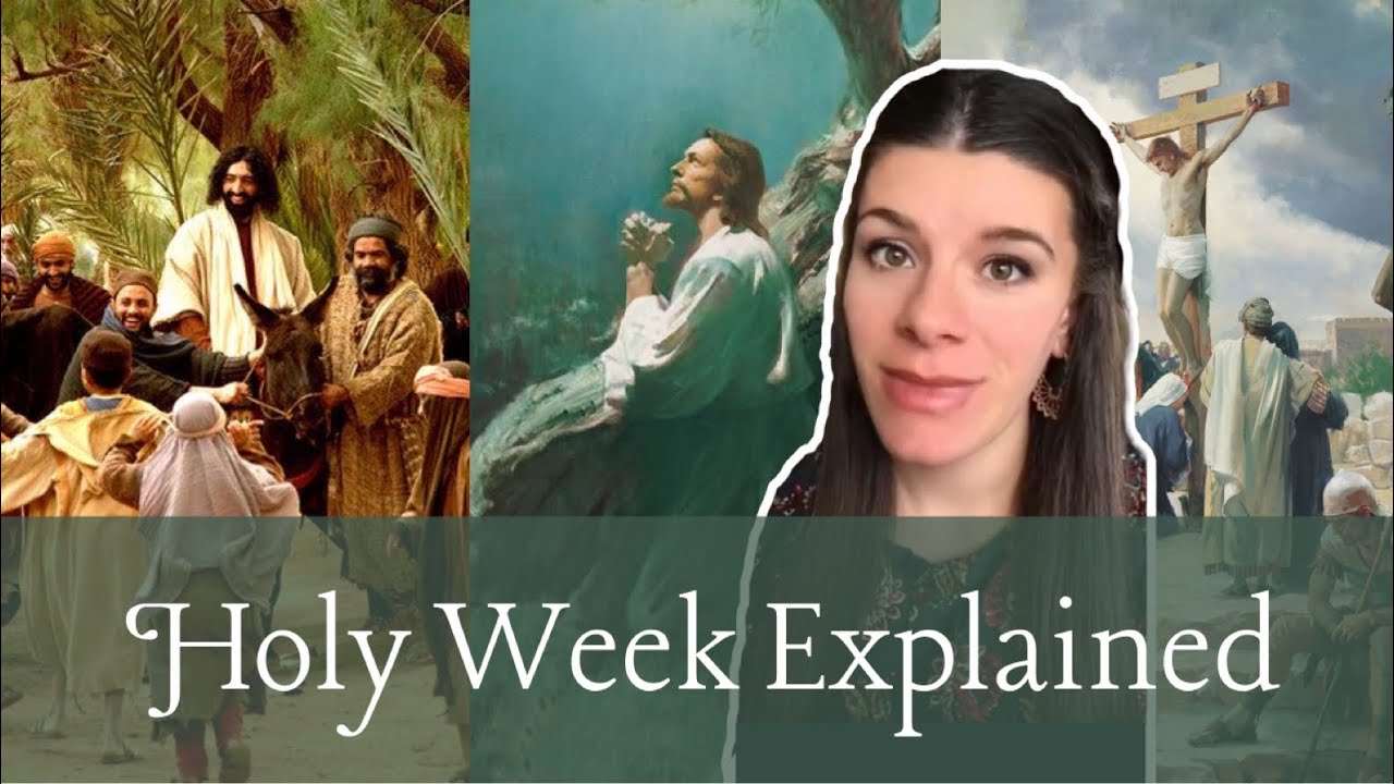 Holy Week explained in 5 Minutes - YouTube