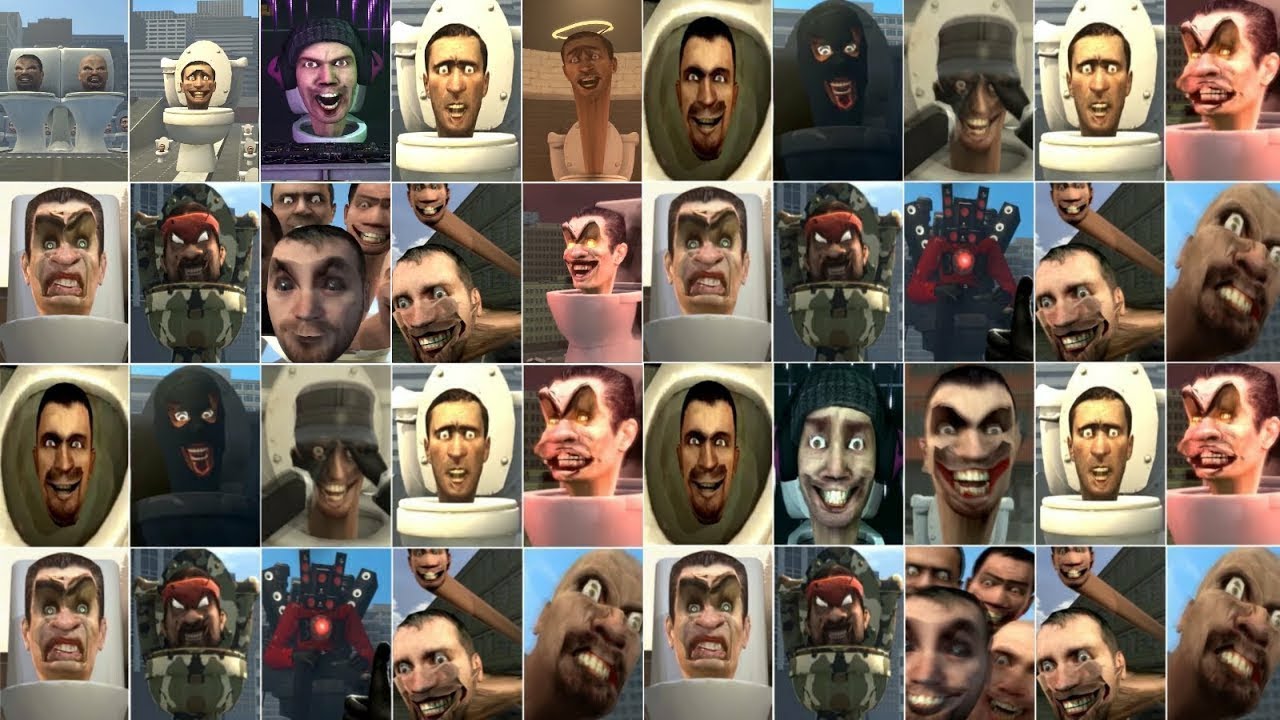 Skibidi Toilets All Episodes 4K Full MOVIE (ALL Seasons) | skibidi ...