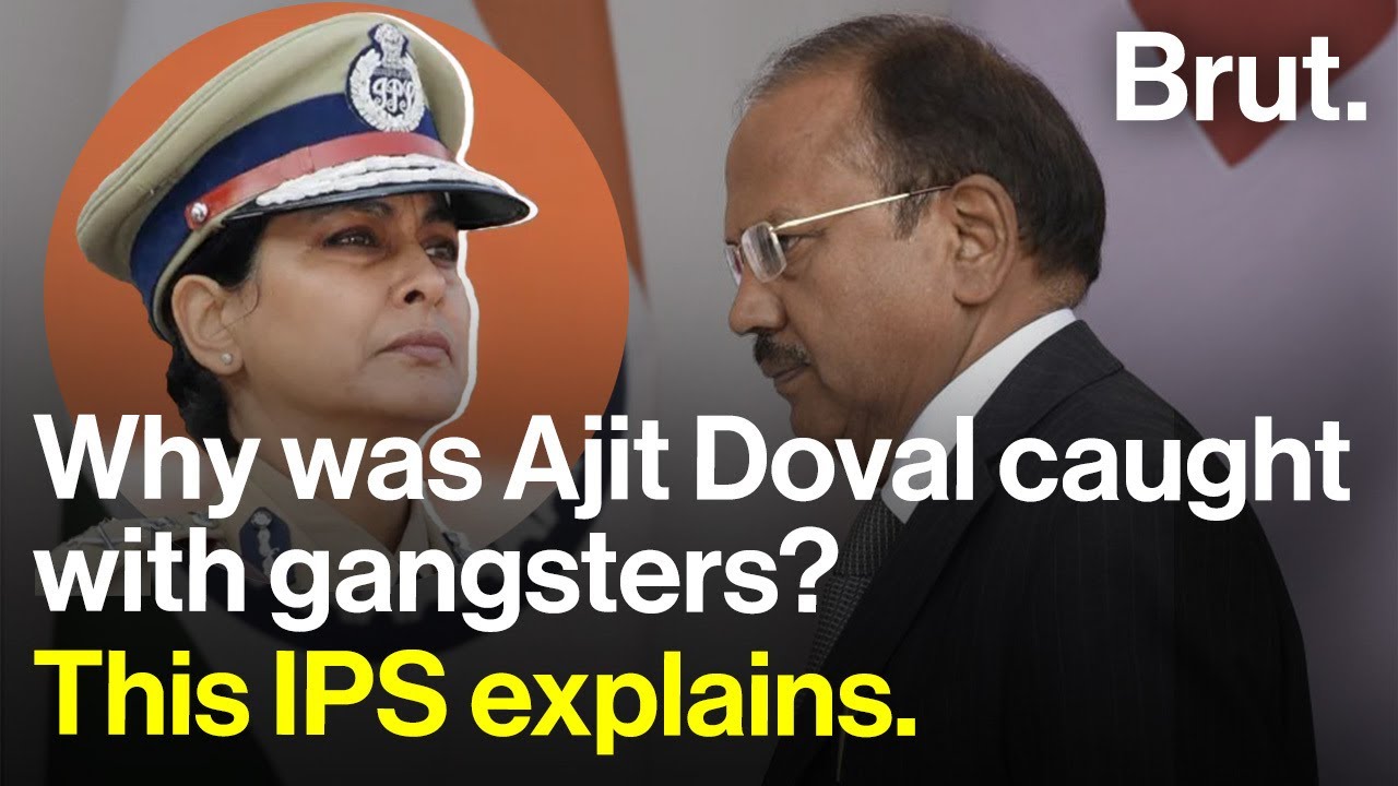 Why was Ajit Doval caught with gangsters? This IPS explains. - YouTube