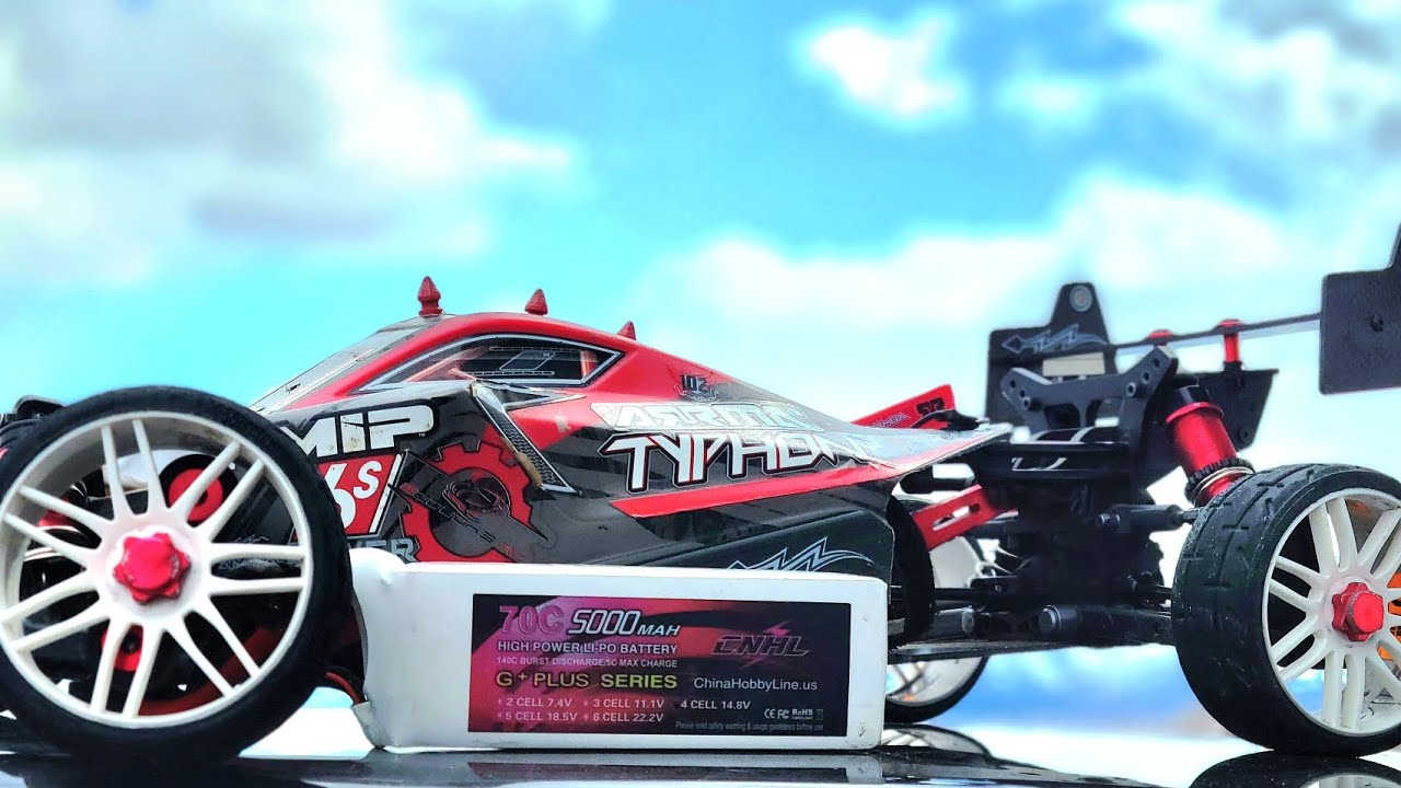 Stretched Arrma Typhon new 4s PB - YouTube