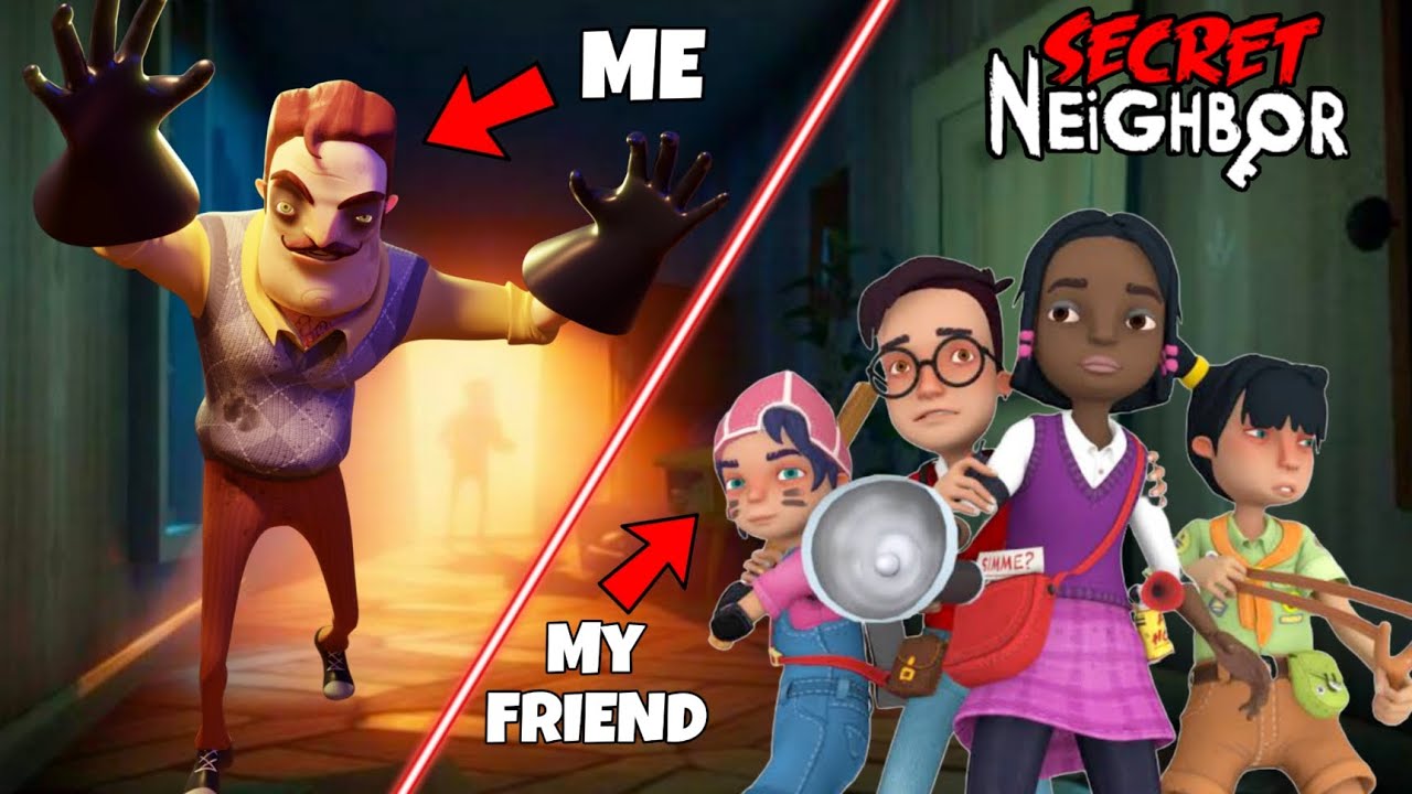 I Became Neighbor and Then This Happened - Secret Neighbor - YouTube