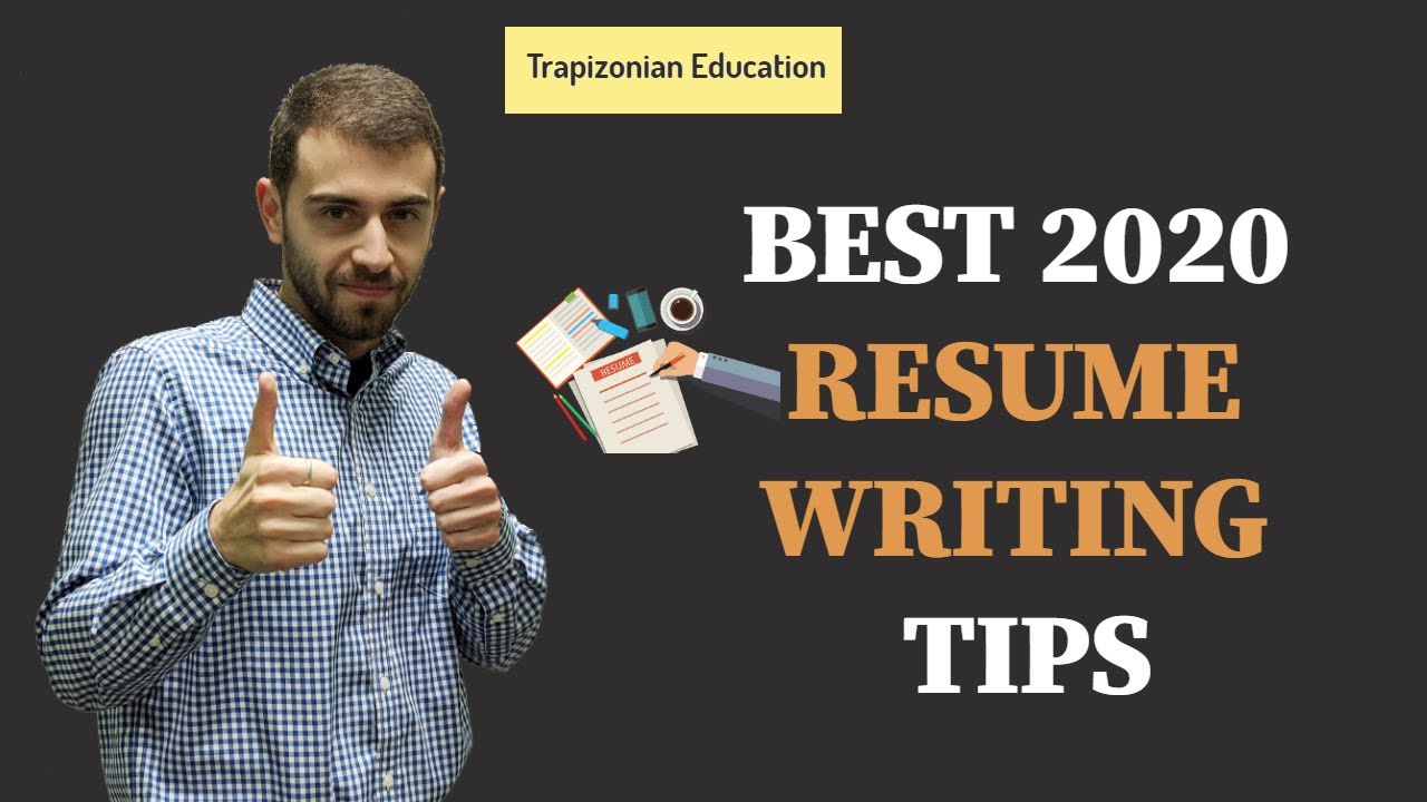 How to Write a Great Resume in 2020 | Resume Writing Tips 🎓😉 - YouTube