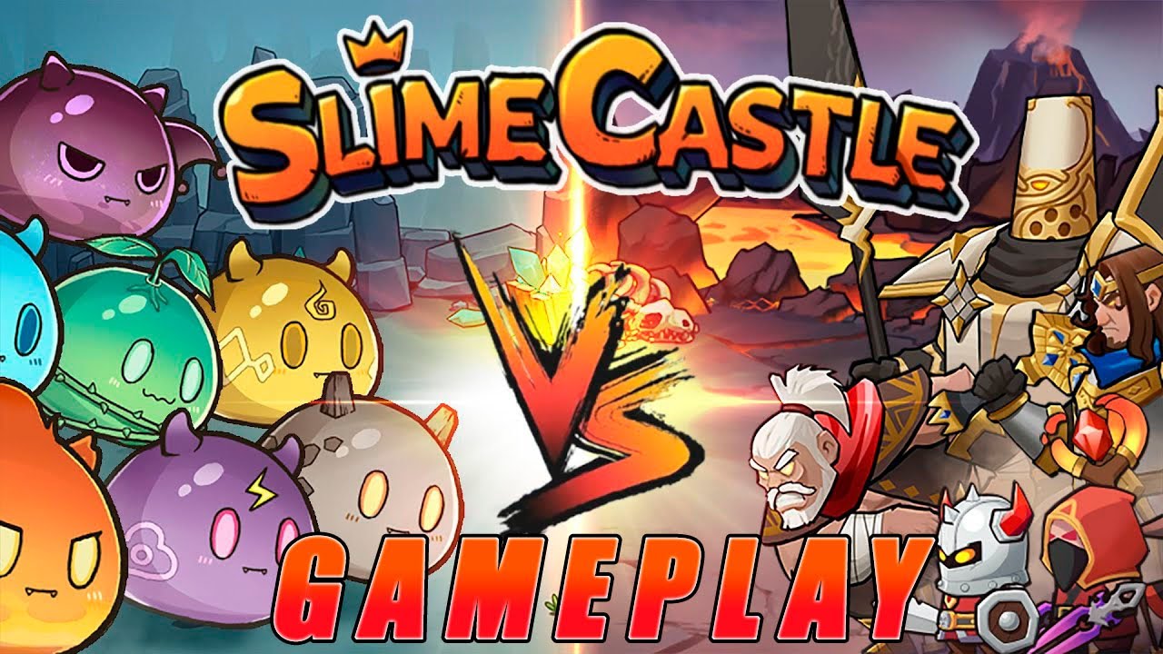Slime Castle. Gameplay. Геймплей. - YouTube