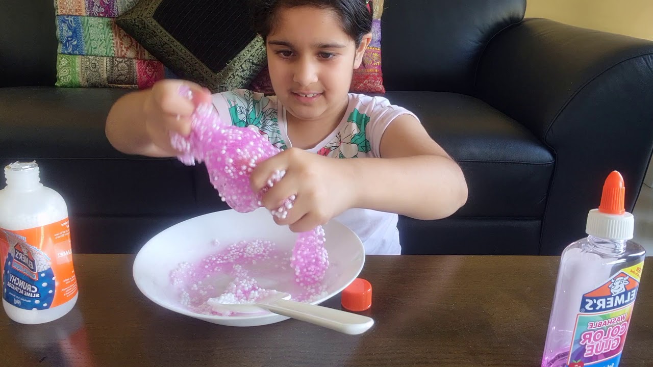 Making slime!!! - YouTube