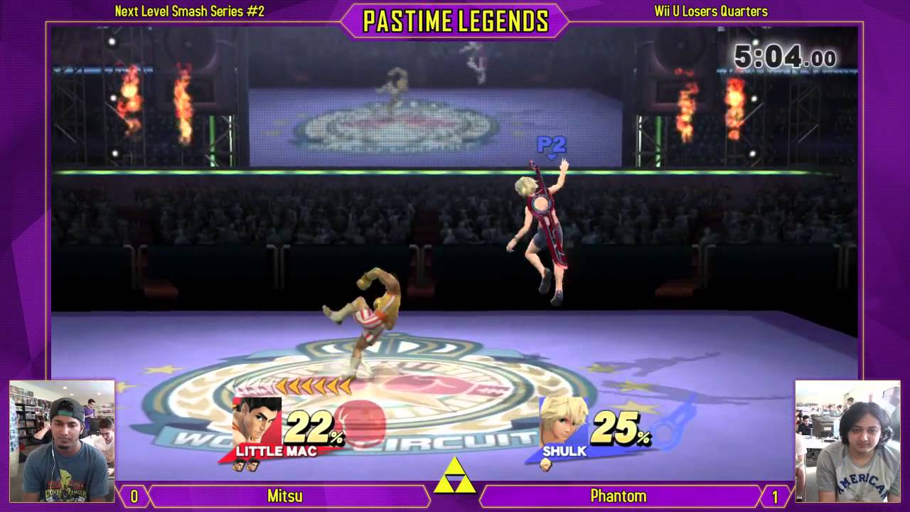 NLSS 2 Wii U: Mitsu (Link/Little Mac) vs Phantom (Ike/Shulk/Little Mac ...
