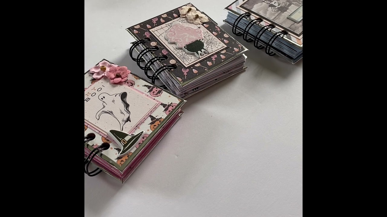 31 Prima 6x6 projects//Mini Book Idea//Cinch Chunky Notebook - YouTube