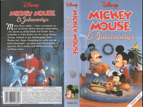 Mickey Mouse Et Juleeventyr (November 1992) DK VHS