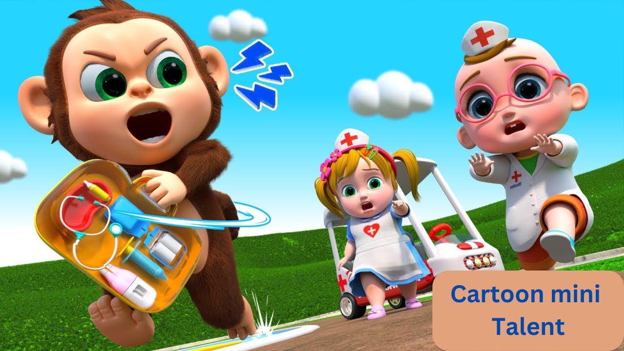 Going to the Doctor | Cartoon for kids | Funny Videos for toddlers kids ...