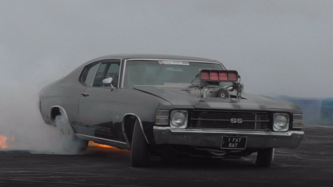 1 FAT RAT Burnout Fire | 2018 Xtreme Powerfest | Steel City Raceway ...