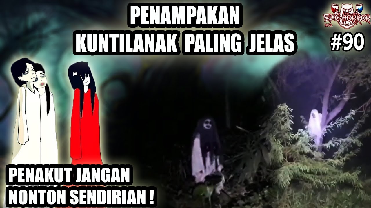 5 PENAMPAKAN HANTU TEREKAM CAMERA #90 ! Penampakan Kuntilanak Paling ...