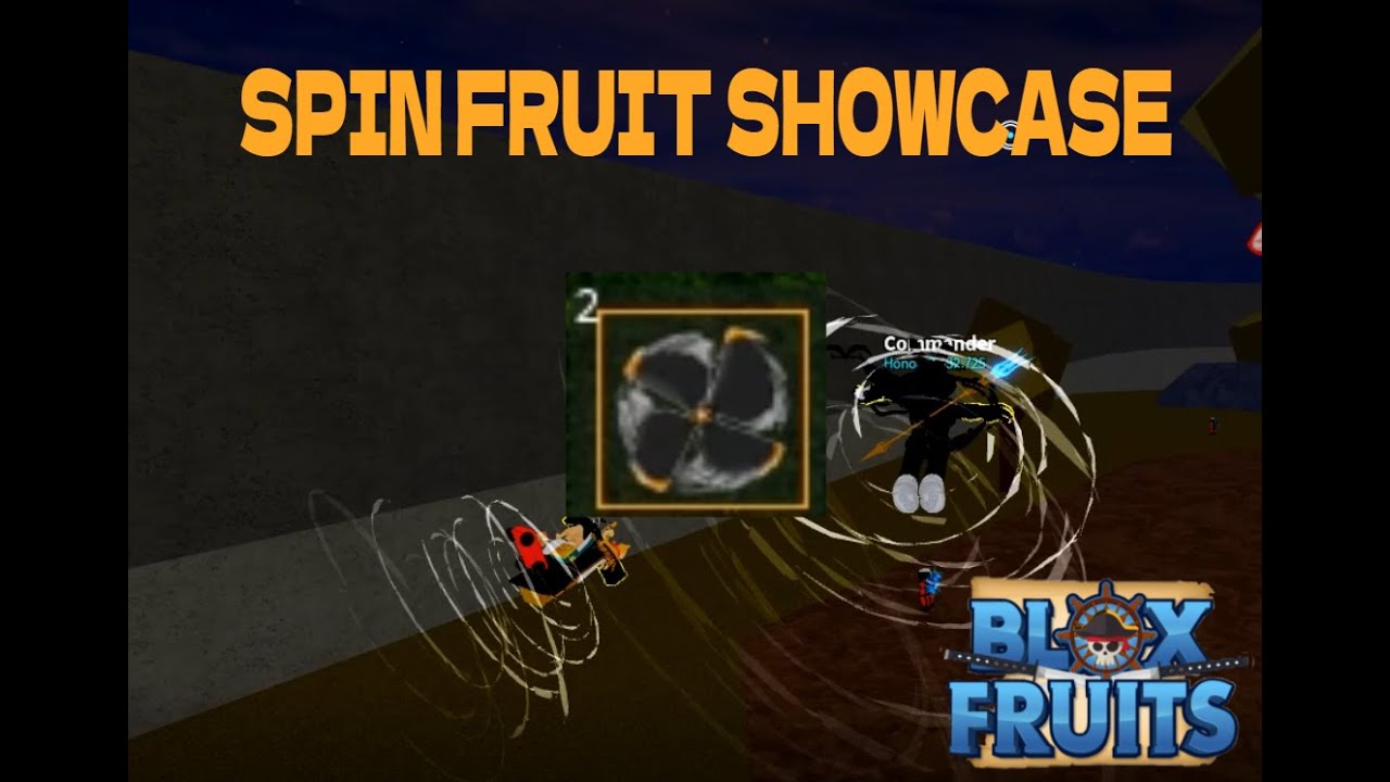 Blox fruit Spin Fruit showcase - YouTube