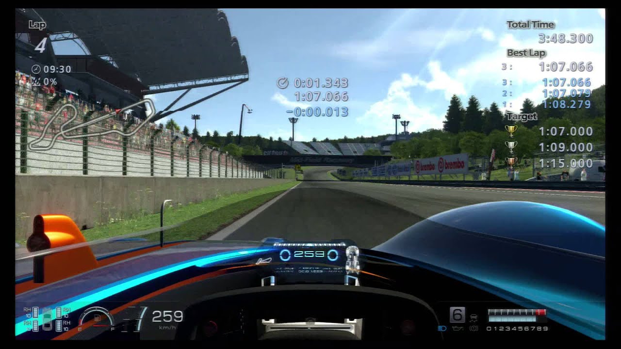 Alpine Vision Gran Turismo Race Mode Super Lap – Mid-field Raceway ...