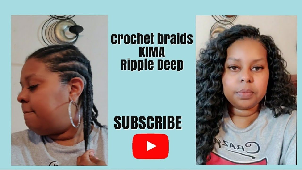 How To: KIMA Ripple Deep Crochet Braids//@AmazingUTAM - YouTube