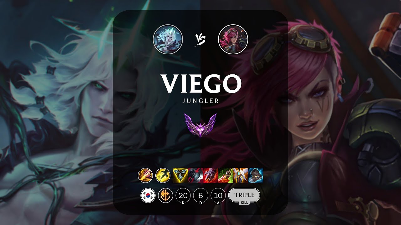 Viego Jungle vs Vi - KR Master Patch 13.11 - YouTube