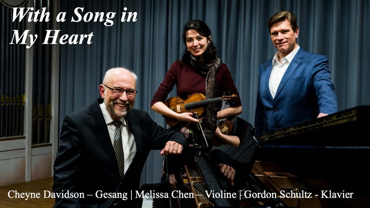 'With a Song in My Heart' - Cheyne Davidson | Melissa Chen | Gordon ...