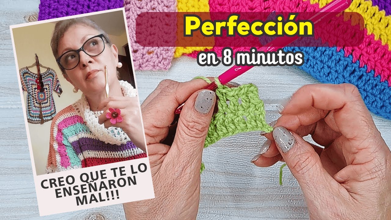Así lograrás tejer a CROCHET correctamente! Tips de crochet. - YouTube