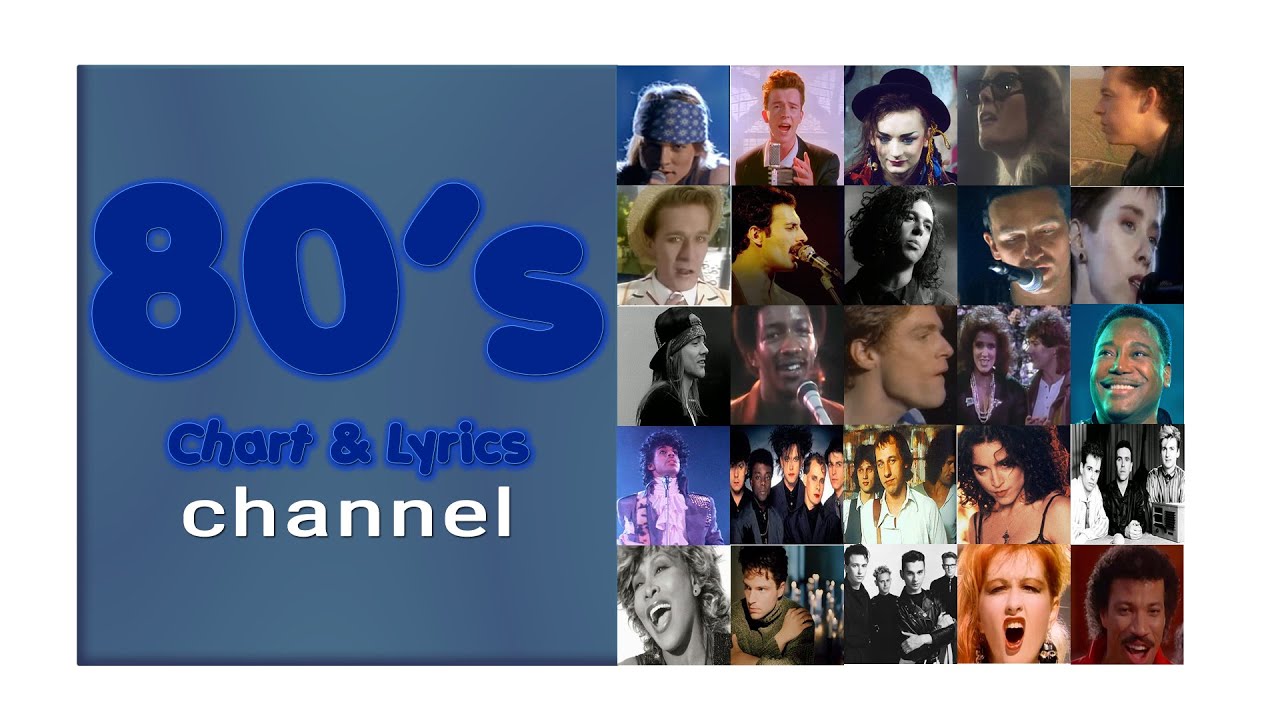 80's Chart & Lyrics - YouTube