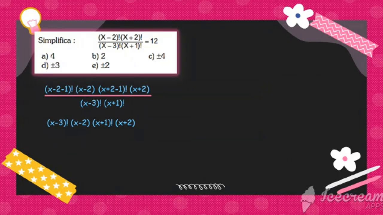 Factorial de un número natural | Ejercicio resuelto - YouTube