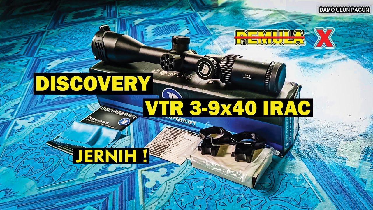 UNBOXING DISCOVERY VTR 3-9X40 IRAC ‼️‼️ JERNIH ? - YouTube