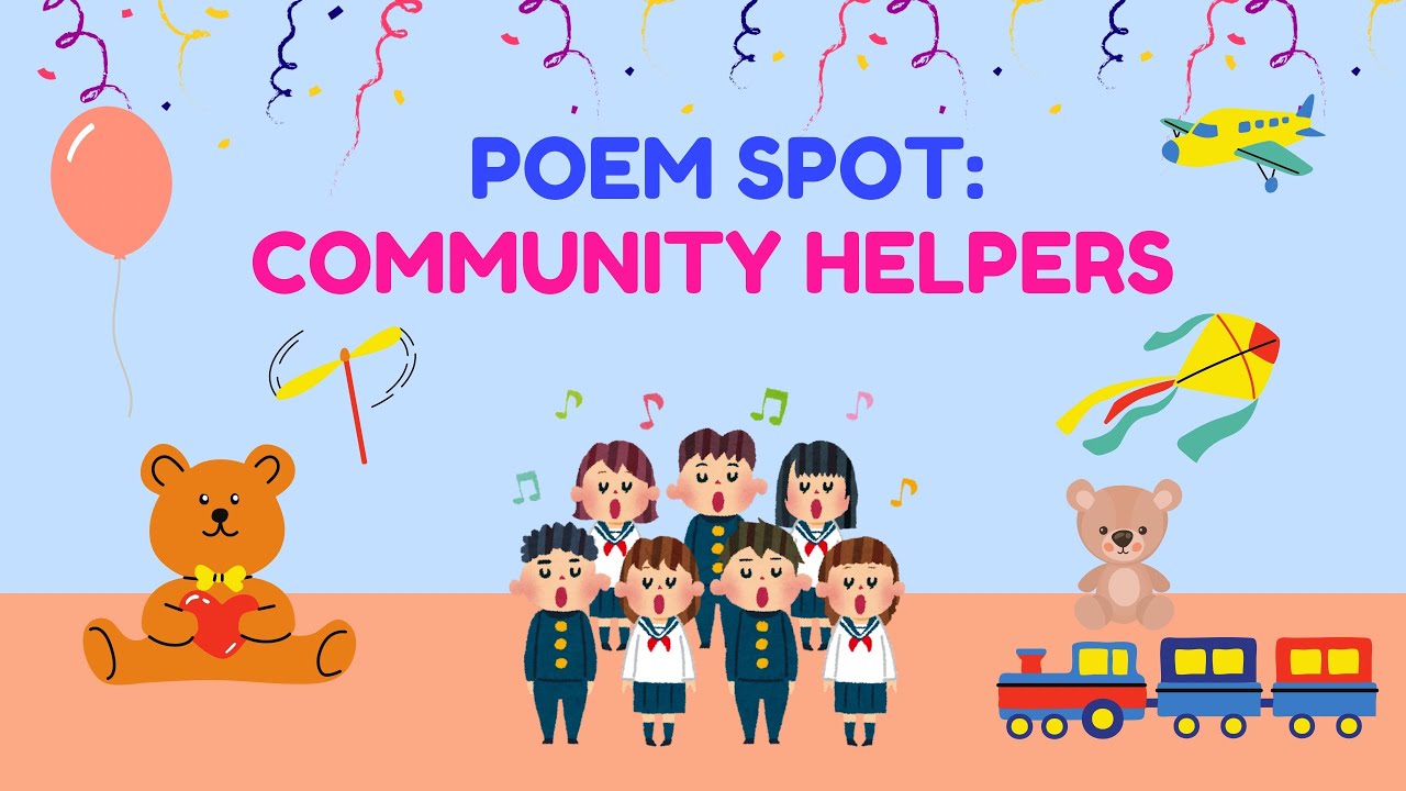 Community Helpers | English Poem for Kids - YouTube