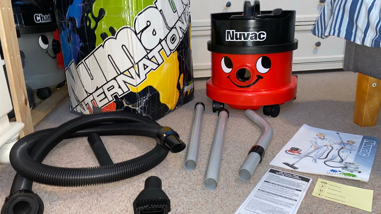 RARE brand new 2001 Numatic Nuvac nnv200 unboxing and first look - YouTube