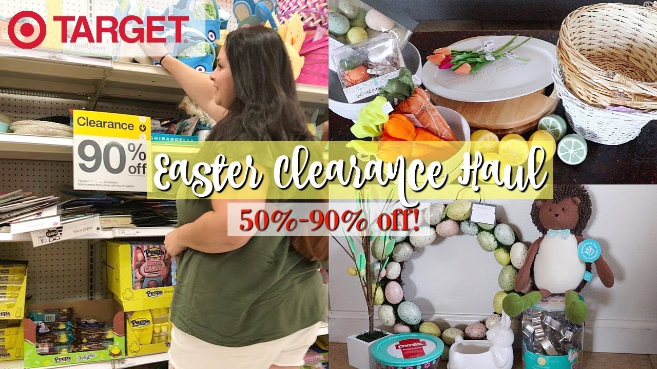 Target Easter Clearance Haul 2019 | 50%-90% off! - YouTube