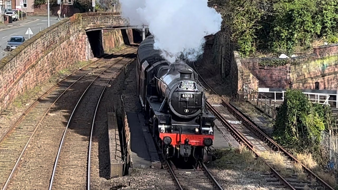 LMS (4)5212 Charges out of Chester - 01/03/2025 - YouTube