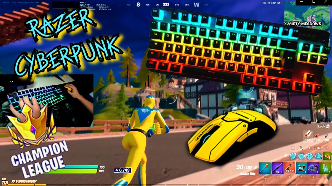 Apex Pro & Razer Viper Cyberpunk ASMR Chill🤩 Gameplay Satisfying ...
