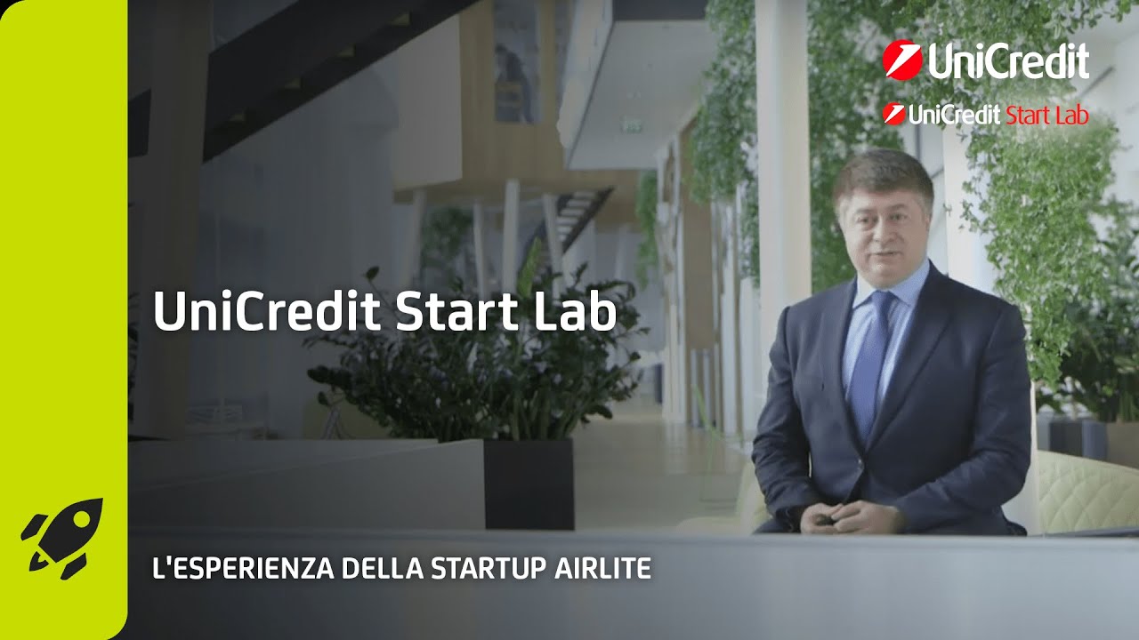 UniCredit Start Lab | L'esperienza della startup Airlite - YouTube