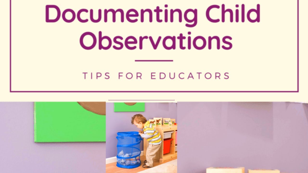 Ethical Guidelines when Observing Children - YouTube