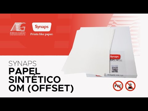 Papel Sintético SYNAPS OM (Offset) | Anassisgraf 🇵🇹 - YouTube