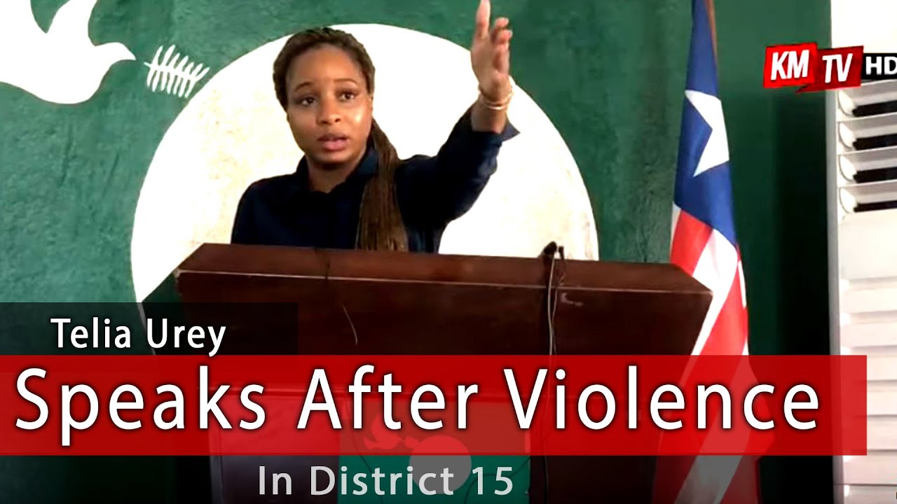Telia Urey Speaks After Violence in District 15 - YouTube