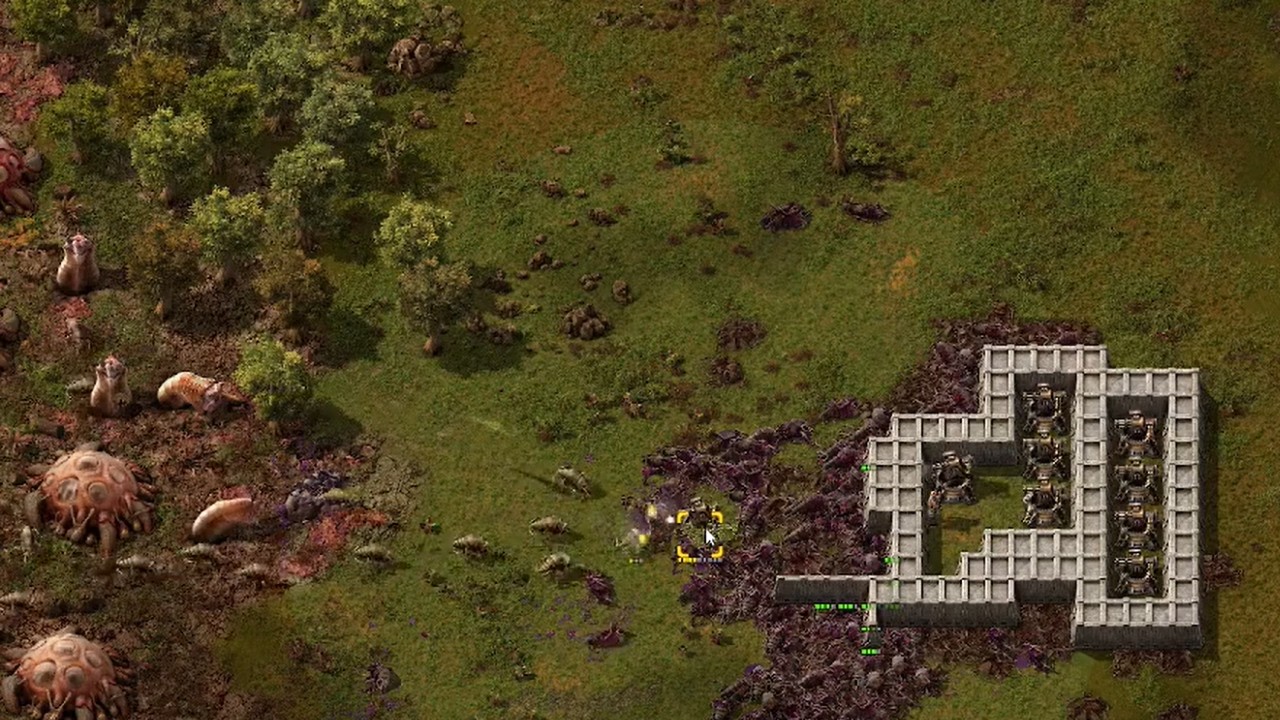 Taking Back My Land from the Biters | Factorio Deathworld - YouTube