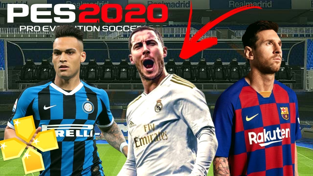 PES 2020 (PPSSPP & PSP) 700 MB, KITS 2019/20 HD - YouTube