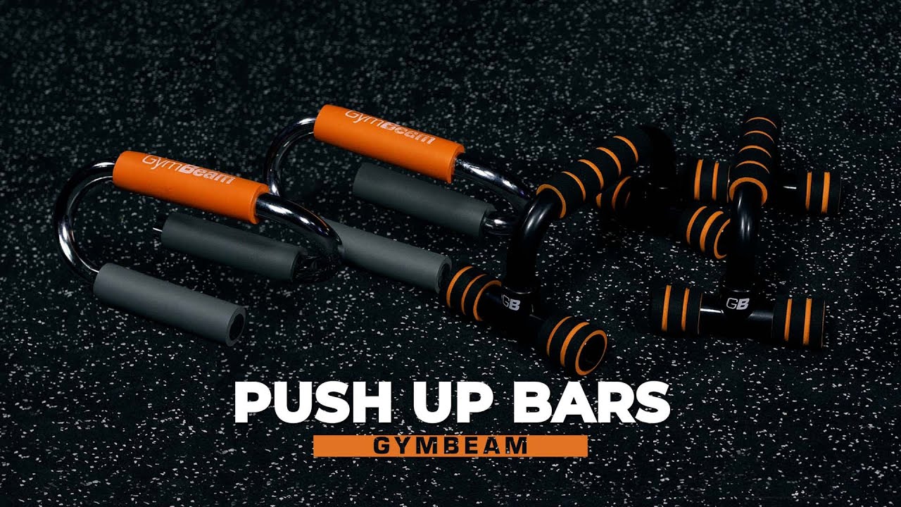 Push up bars - an effective fitness tool l GymBeam I Accessories - YouTube