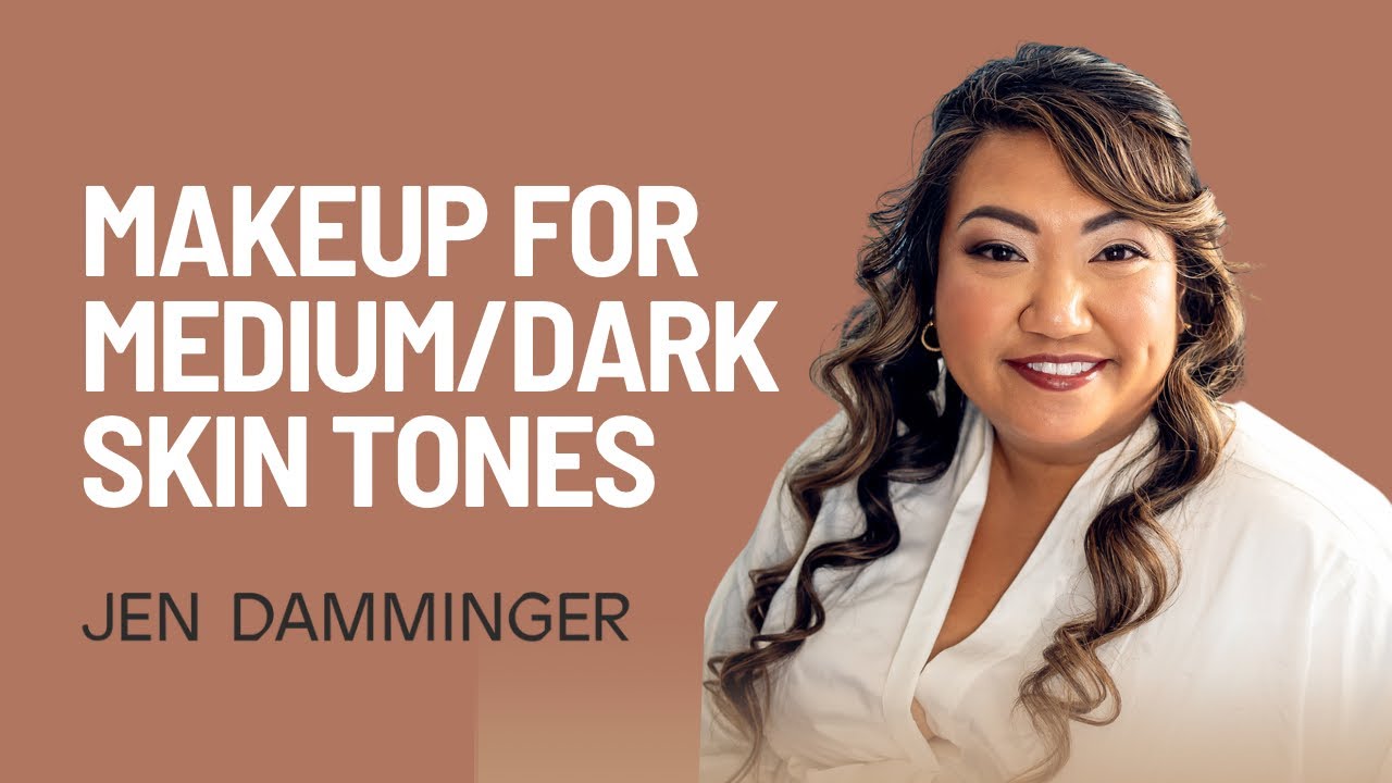 MAKEUP LOOK ON MEDIUM/DARK SKIN TONES - YouTube