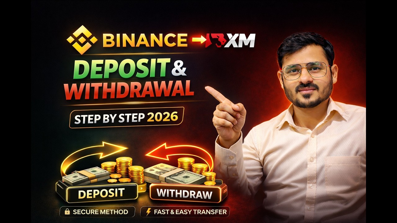 XM to Binance Crypto Deposit & Withdrawal 🔥 how to deposit money in to ...