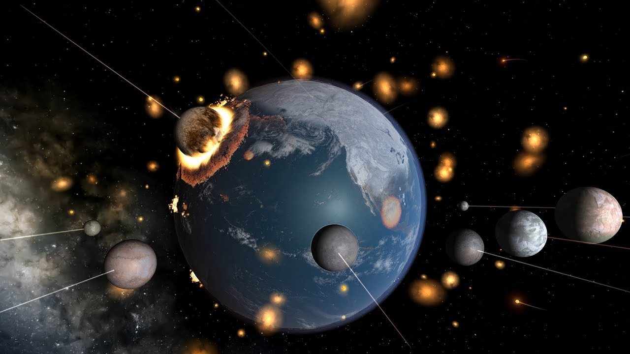 Earth being struck by stuff in real time! *While I am at school* With ...