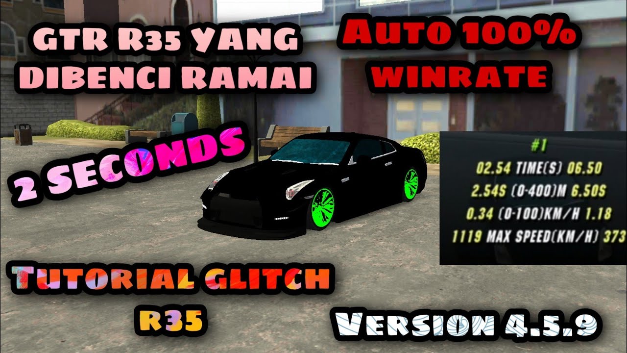 TUTORIAL 2 second GTR R35 glitch - CAR PARKING MULTIPLAYER 2 SECOND R35 ...