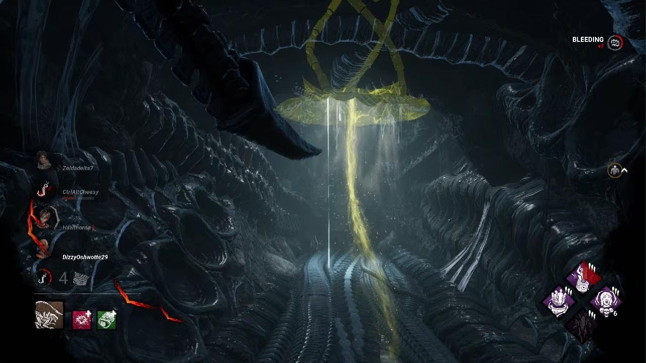 Xenomorph Queen Vs Survivors Dead by Daylight - YouTube